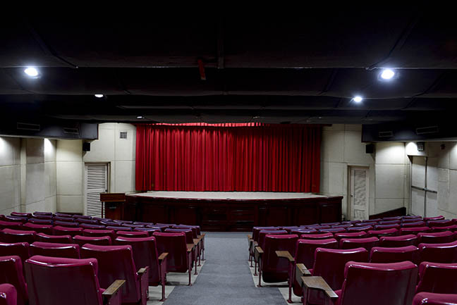 Mini Theatre Wall Design